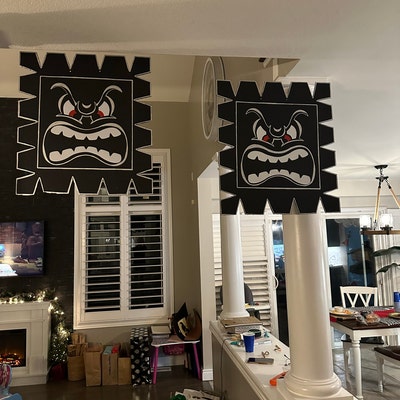 Thwomp 1 Svg, Png, Pdf, Dxf - Etsy