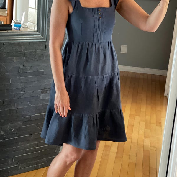 Mini Dress, Button up , Wrap Dress Pattern, Button Dress Pattern Women ...