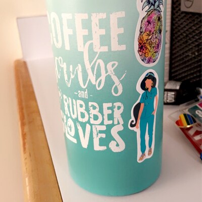 Princess Nurse Sticker, Nursing Sticker, Princess Sticker, Disney Nurse ...