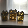 Illuminated Ceramic LED House Collection - Etsy UK
