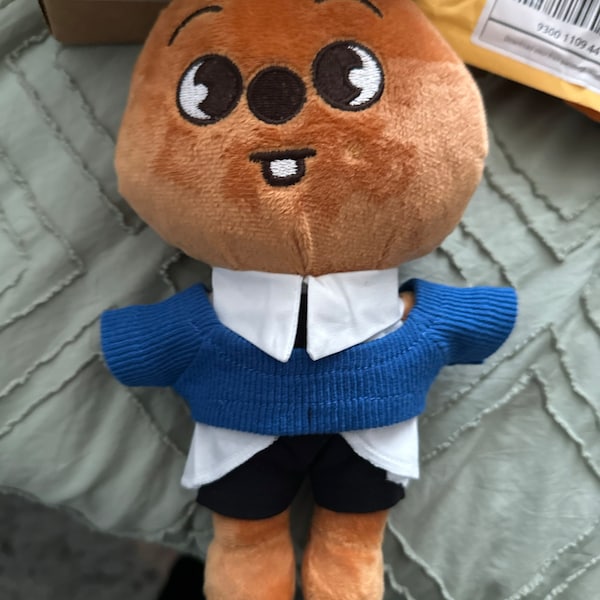 Quokka Blue Outfit Set, Han Jisung, Stray Kids SKZOO Costume, Skzoo ...