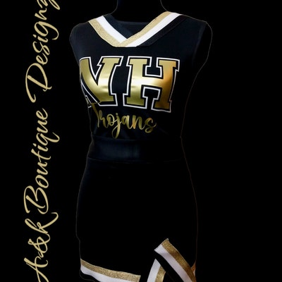 Cheerleader Uniforms Girls Size C4 Toddler Child Cheer Uniforms Spirit ...