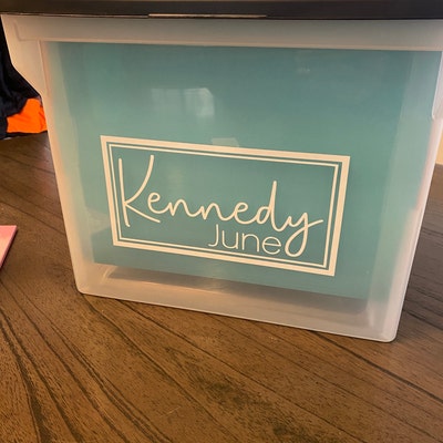 Teacher File Box Classroom Organization Teacher's - Etsy