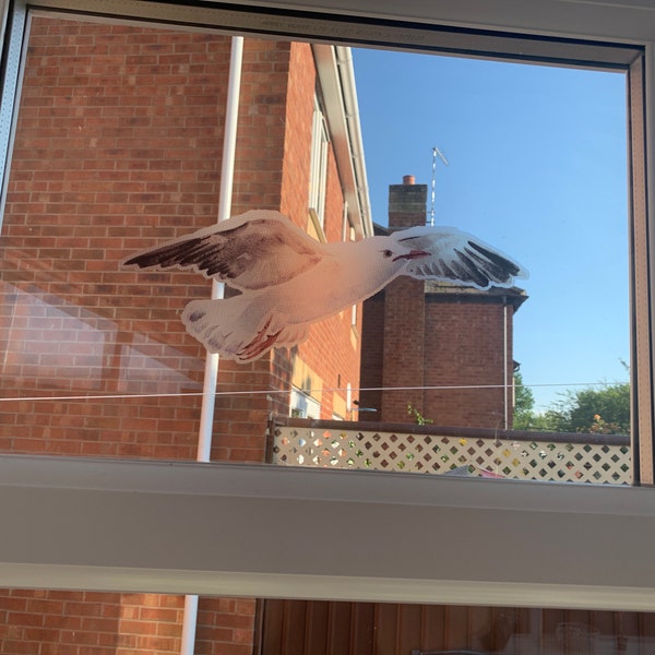 Seagull Window Stickers, Seagull Window Decoration, Seagull Window ...