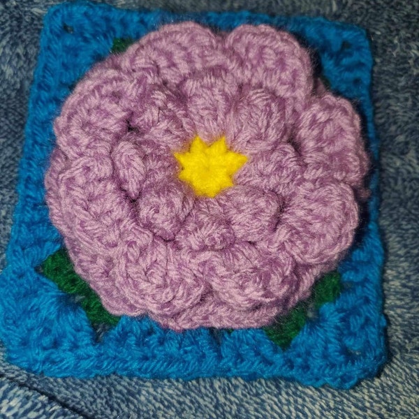 Granny Square Scarf Crochet Pattern: Elsbeth Inspired DIY Accessory ...