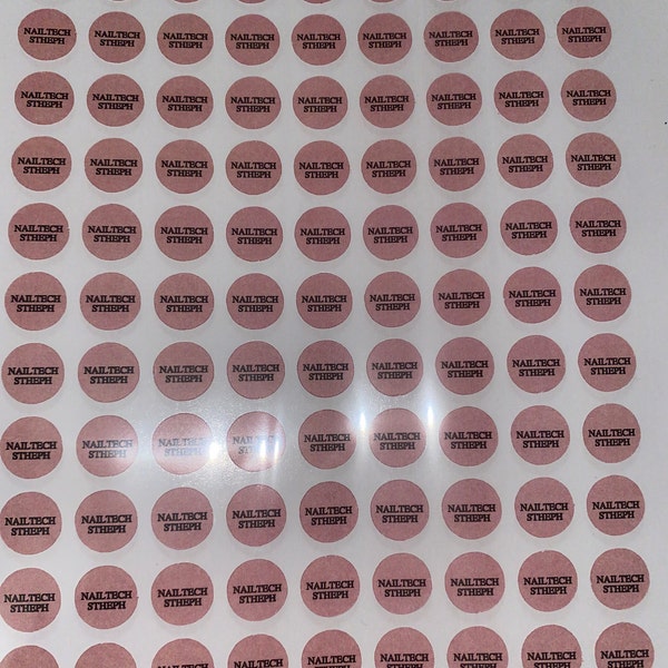 Lipgloss Labels, Lipstick Labels, Cosmetic Labels, Tiny Labels, Small ...