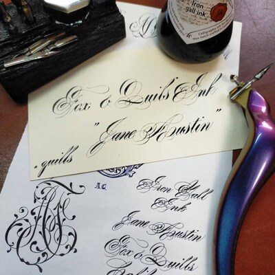 Jane Austen's Formula Iron Gall Ink - Etsy