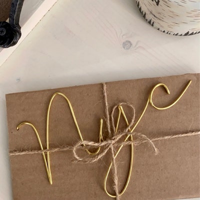 NYC Wire Words Wall Decor Wire Sign Wire Wall Art Bedroom, Living Room ...