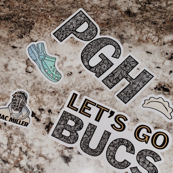 PGH Sticker WATERPROOF - Etsy