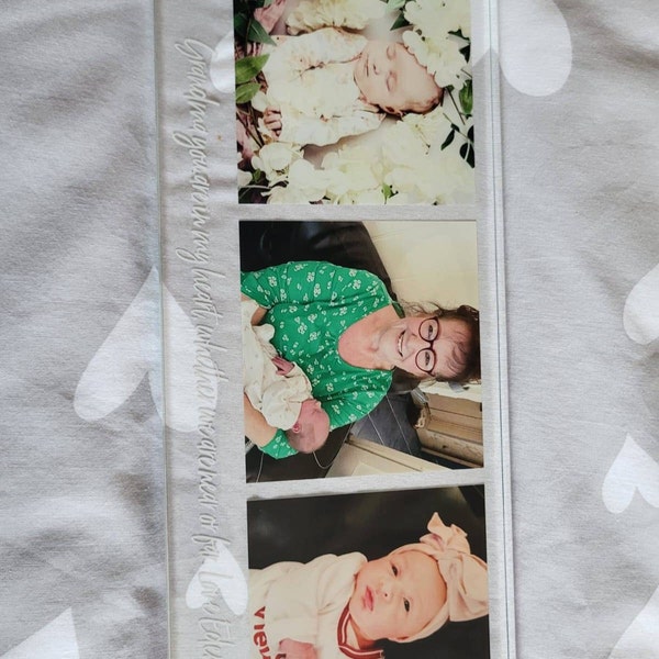 Personalised Triple Collage Family Photo Plaque – Acrylic Gift - Etsy UK