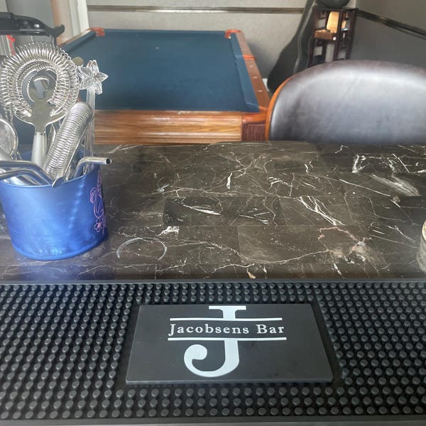 Bar Mat, Bar Mats for Countertop Bar Top Mat for Bartending Home Bar ...