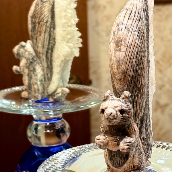 Natural Crystal Quartz Hand-carved Dragon Statue. Home Decoration ...