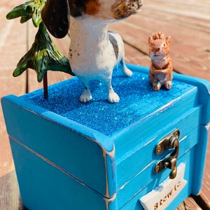 Blue Kissing Fish Cake Topper for Your Rustic Beach Wedding - Etsy