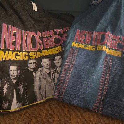 Comfort Colors NKOTB Magic Summer 2024 Neon Shirt, New Kids on the ...