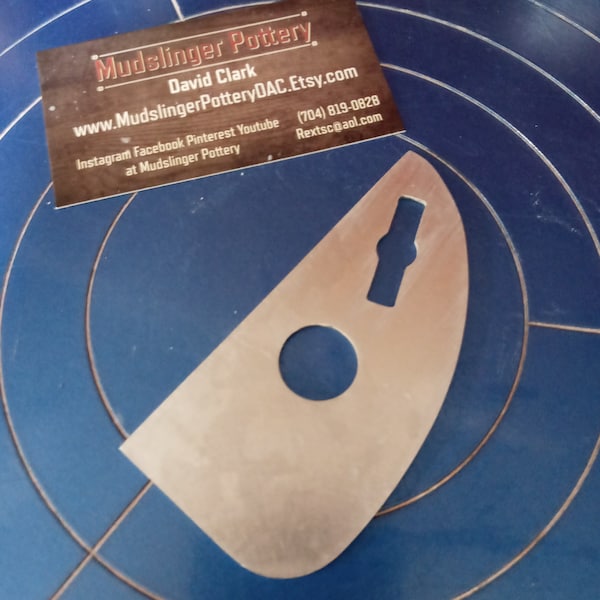 Pottery Rib Metal Ceramic Rigid Unflexible Shaping Pottery Tool Rib ...