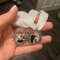 In Memory Groom Pin/wedding Photo Charm/kilt Pin/bouquet Charm ...