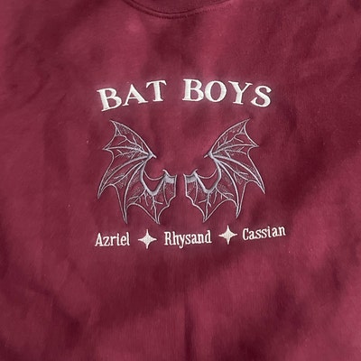 Bat Boys Sweatshirt / LICENSED ACOTAR Merch / Embroidered Acotar ...