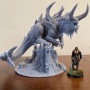 Kitsune and Kitsune Mother Lord of the Print Tabletop Miniature Hand ...