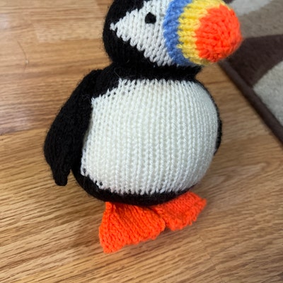 Puffin Knit Kit All You Need to Knit a Cute Puffin Barry the Puffin ...