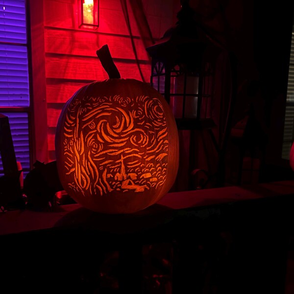 Triceratops Fossil Silhouette Printable Pumpkin Carving Pattern ...