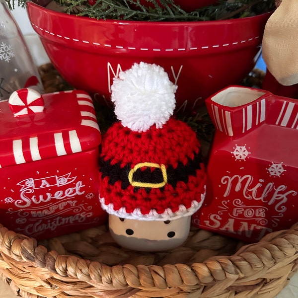 Christmas Santa Farmhouse Style Mug Hat/ Tiered Tray Display Decor - Etsy