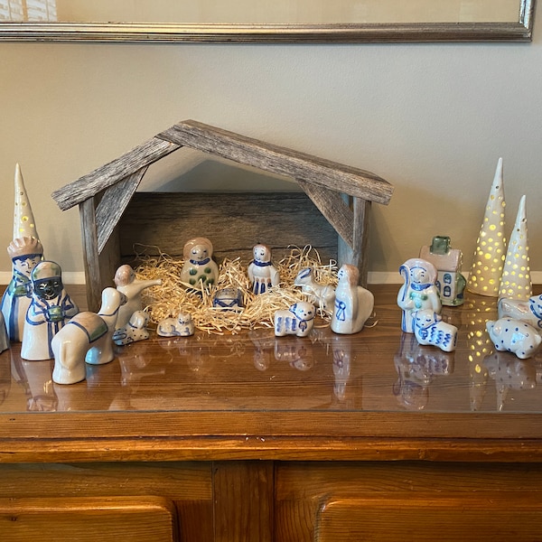 Nativity Stable, Nativity Barn, Nativity Creche, Nativity Manger ...