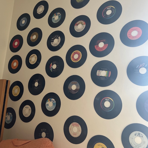 Sale- 7" 45 Rpm Vinyl Records for Crafting, Wedding Decorations ...