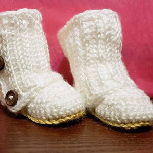 Crochet Pattern 112 Baby Wrap Boot Instant Download PDF | Etsy