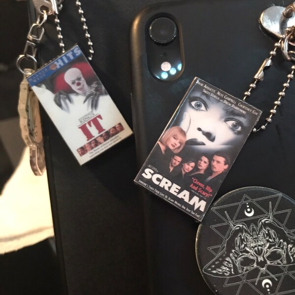 VHS Keychains Horror Movies - Etsy