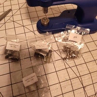 Hand Press Die for Double Caps Rivets Setter Snap Setting Tools for ...