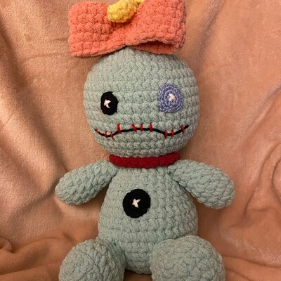 Crochet Pattern of Little Green Doll Amigurumi/ Plushie Doll/ Bagcharm ...