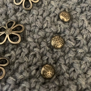 Metal Buttons Dull Silver Radial Lines Hole Buttons 11mm | Etsy