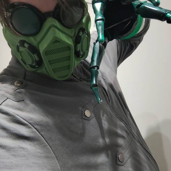 Cold Ninja Cosplay Mask by Wekster - Mortal Face Mask - Made in US ...
