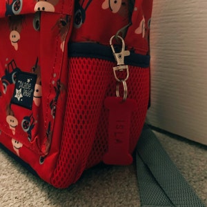 Personalised Book Bag Name Tag, School Bag Name Tag - Etsy