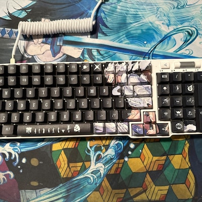 Viego the Ruined King LOL Series Keycap Set, 112 Keys PBT for Mechanical Keyboard OEM Profile ...