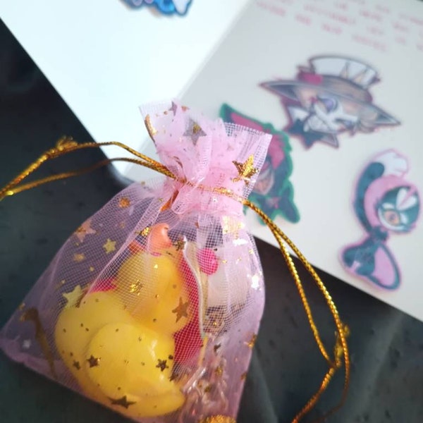 Lucifer Duck Keychain | Hazbin Hotel | Made to Order - Etsy