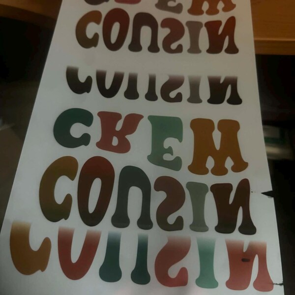 Groovy Cousin Crew Png Svg, Familly Vacation Svg, Wavy Text Cousin Crew ...