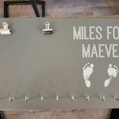 Customizable Single Bib Medal Holder Medal Display Rack You Design It ...