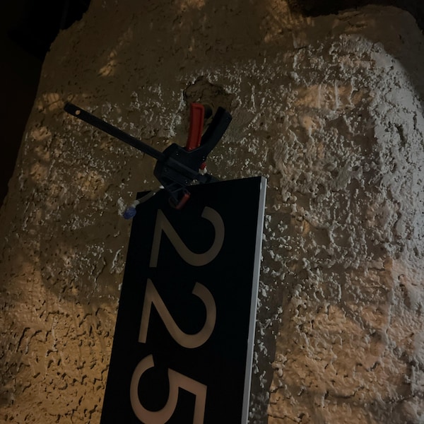 Illuminated Backlit House Number Sign for Condo/complex Entrance Custom ...