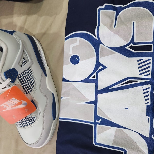 Ronin Sneaker Shirt Blue to Match Jordan 12 Retro Blueberry - Etsy