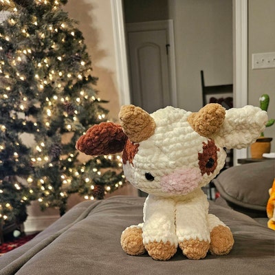 Amigurumi Cow Pattern, Plush Pattern, Stuffed Cow Toy, Cow, Crochet Cow ...