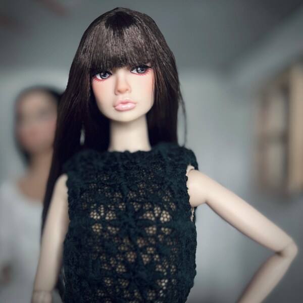 Paperark DOOARE DOLL BODY Without Head 1/6 Ooak Blythe Monster High ...