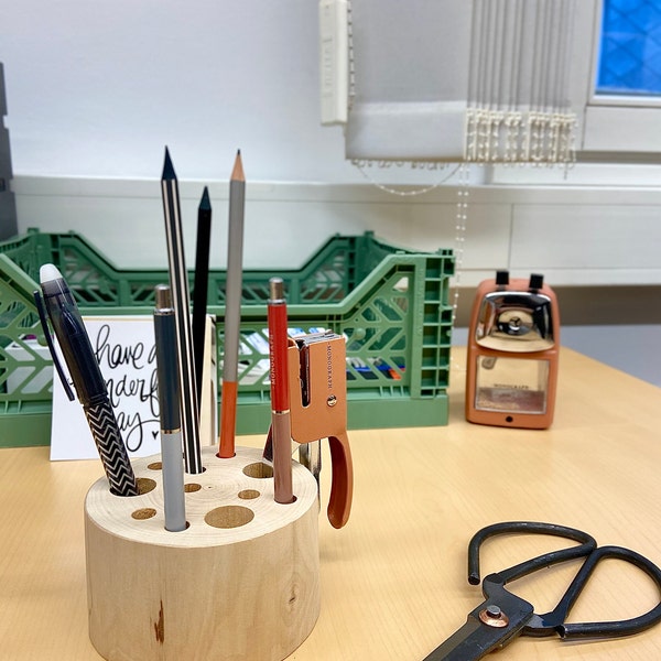 Wooden 7 Pegs Rack, Slanted Hooks, Wall Coat Rack, Wooden Toddler Room ...