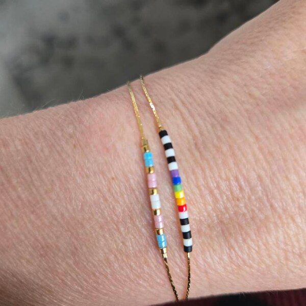 Morse Code Bracelet STRENGTH, Gift With Secret Message, Morse Code ...