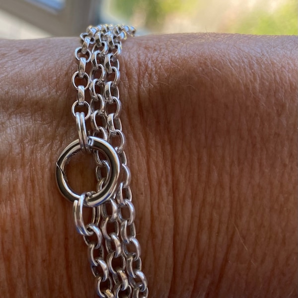 Sprung Hinged Ring Push Clasp / Round Spring Gate Clasp- Circle ...