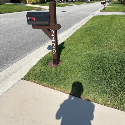 3.5 Inch Art Deco Narrow Modern House Numbers Letters - Etsy