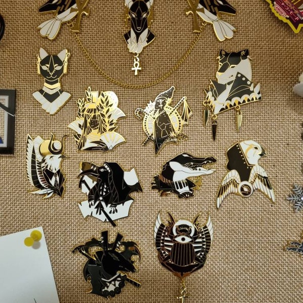 Egyptian God Pins - Etsy