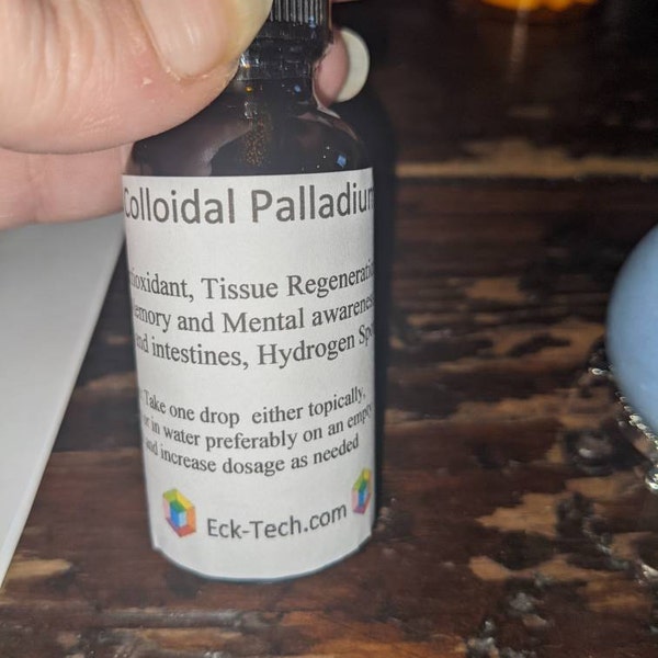 Colloidal Palladium 25 Ppm - Etsy