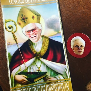 Uncle Baby Billy Righteous Gemstones Label for Prayer Candle Billy ...