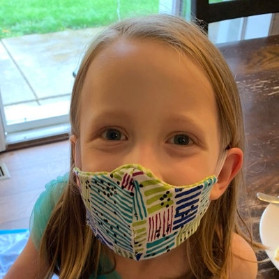 Washable Face Mask Pattern PDF Sewing, 3 Size for Family, to Sew ...